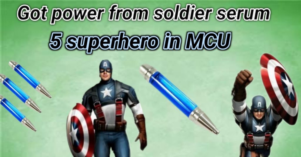 5 Characters of MCU Got Power from Super Soldier Serum | SuperHero ERA
