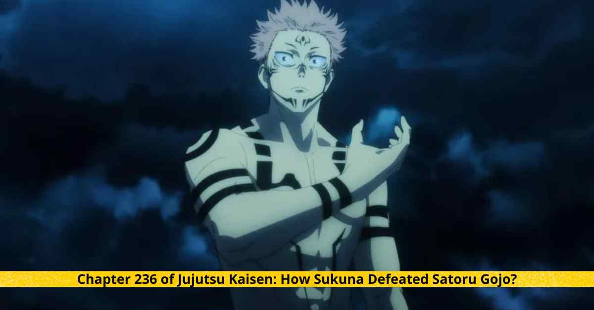 In Jujutsu Kaisen Manga 236, how did Gojo Satoru die?